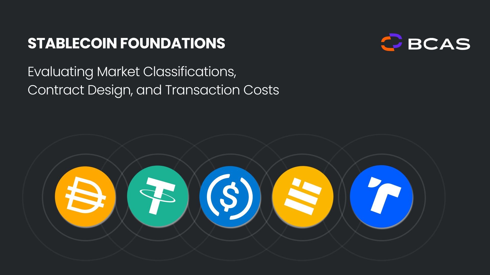 Stablecoin Foundations: Evaluating Market Classifications, Contract ...